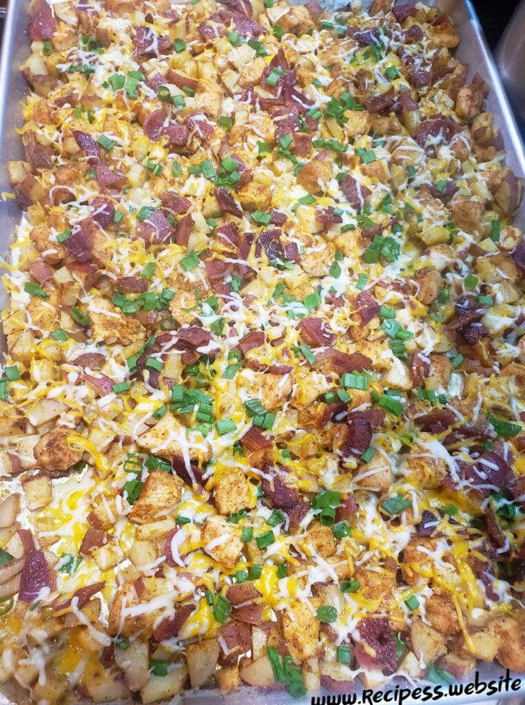 Loaded Chicken & Potatoes - Recipes Website