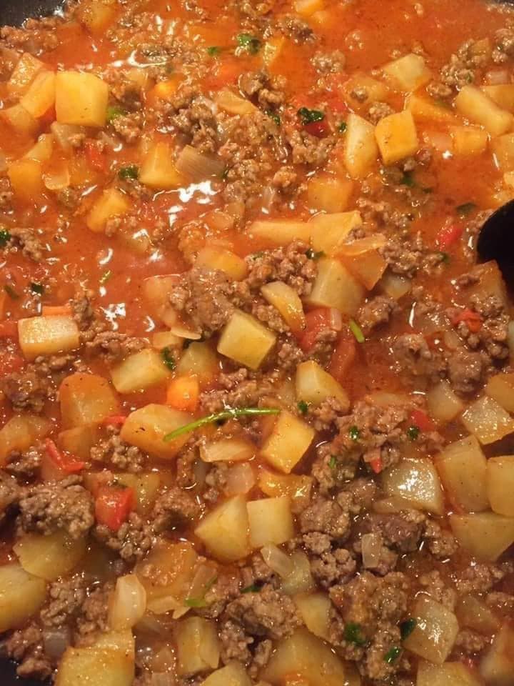 HOMEMADE PICADILLO WITH FLOUR TORTILLAS - Recipes Website