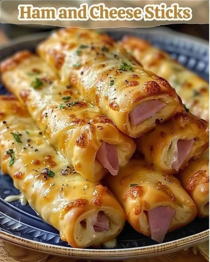 Ham and Cheese Sticks - Recipes Website