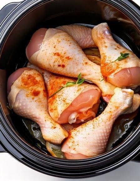 Slow Cooker Sticky Chicken with Just 4 Simple Ingredients — Effortless ...