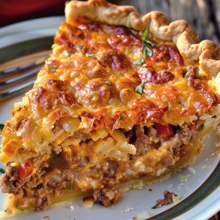 Southern-Style Cheeseburger Pie - Recipes Website
